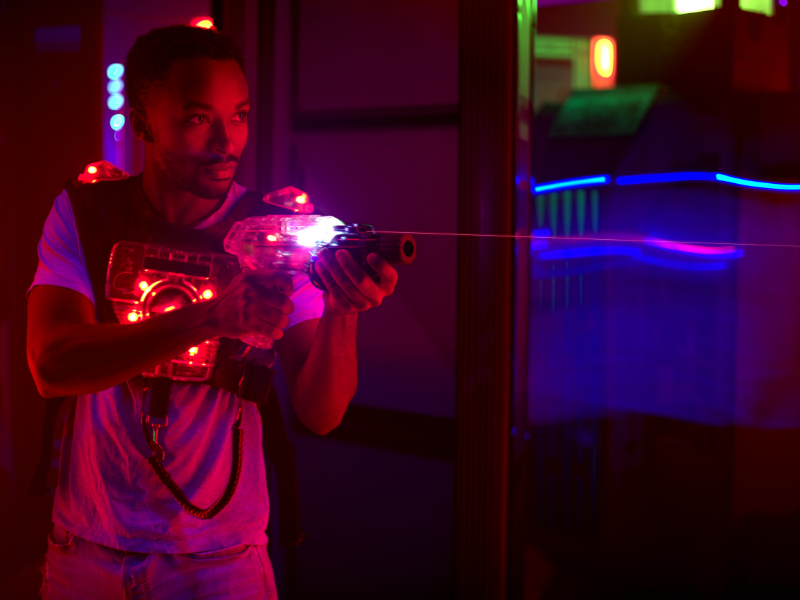 Laser Shooting in Cologne Stag Do | The Stag Company